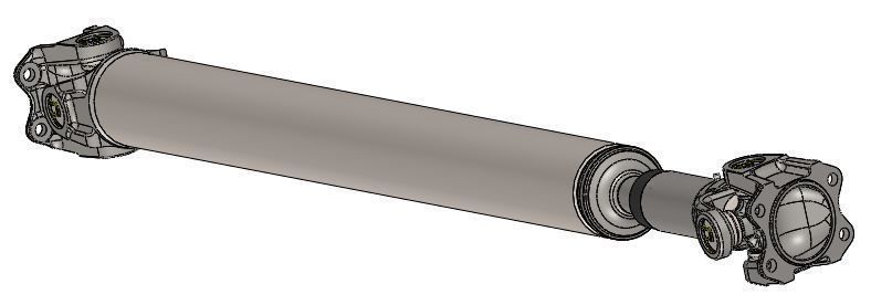 Driveshaft roller bearing free 3D model | CGTrader