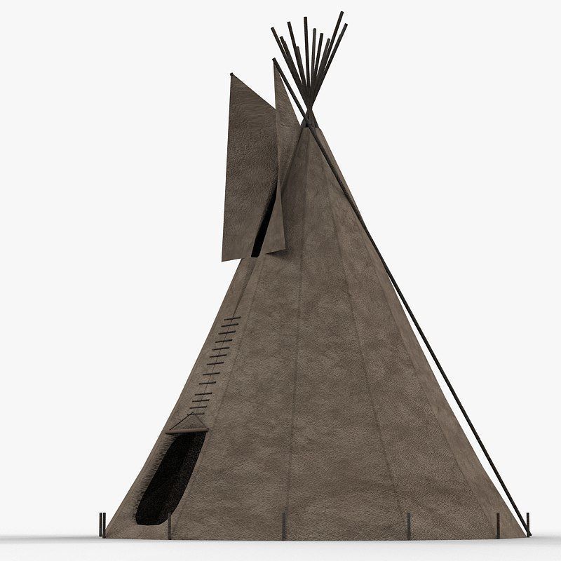 Tee Pee 3D model | CGTrader