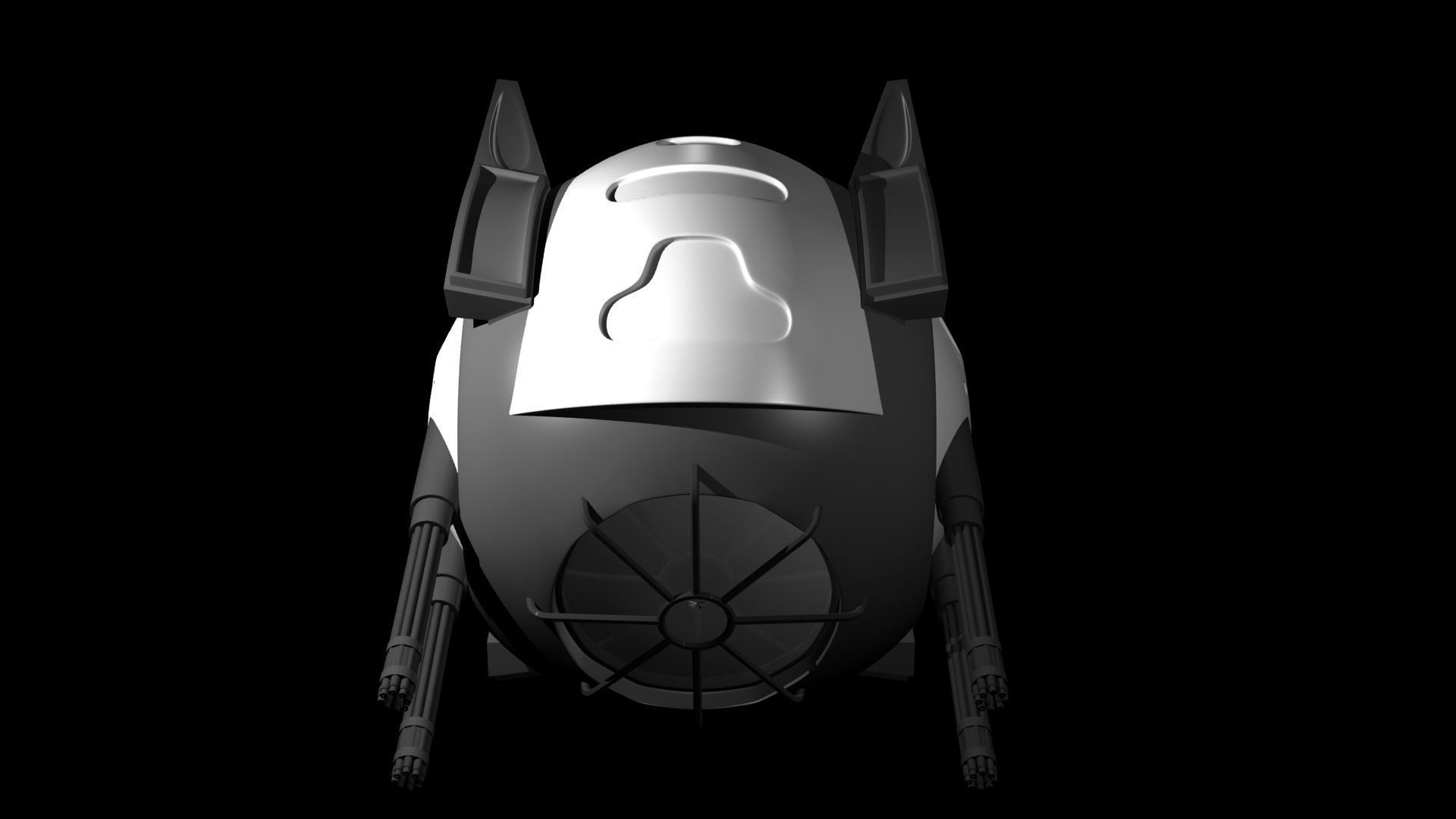 3D model Android Battle Space Ship VR / AR / low-poly | CGTrader