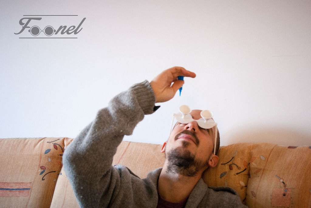 Foonel glasses with a funnel for fun and for eye drops free 3D model 3D ...