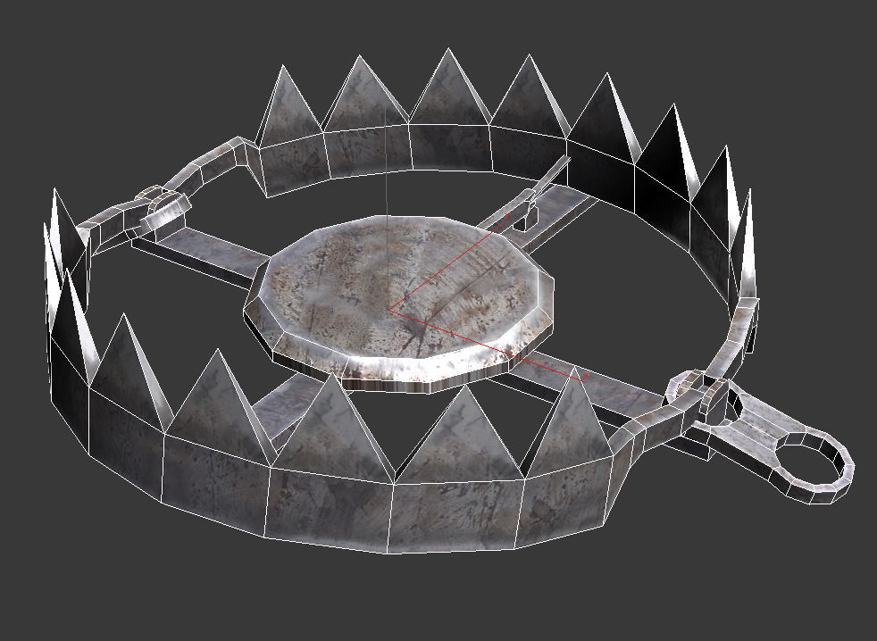 3D model Animated 3D Trap VR / AR / low-poly animated | CGTrader