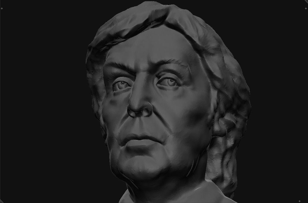 Paul McCartney 3D model 3D printable | CGTrader