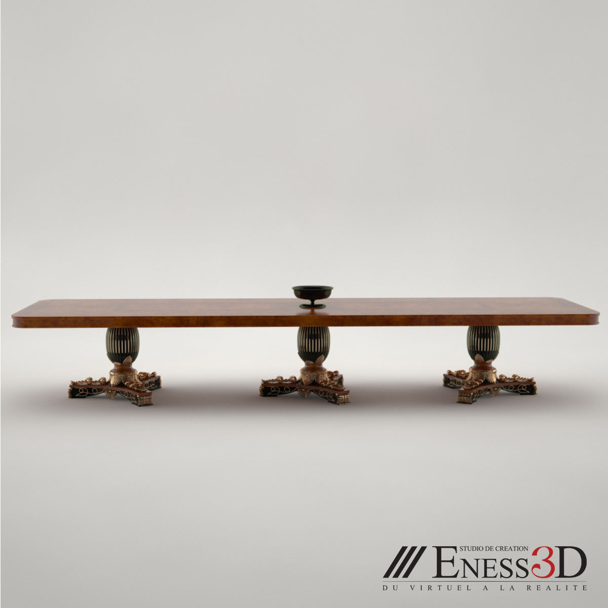 Pro - Provasi Dining Table 3D model | CGTrader