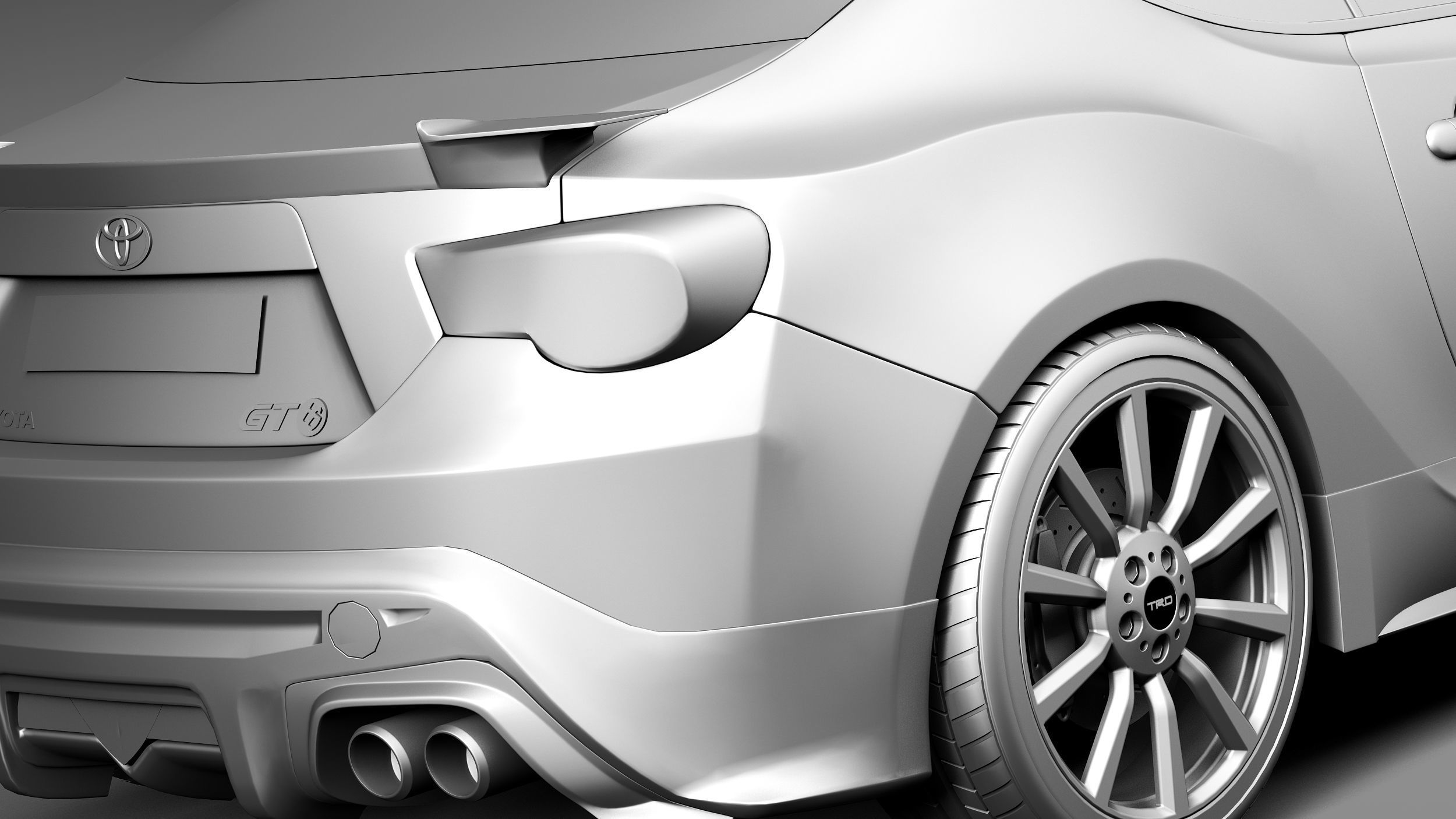 Toyota GT86 TRD - 2014 3D model | CGTrader