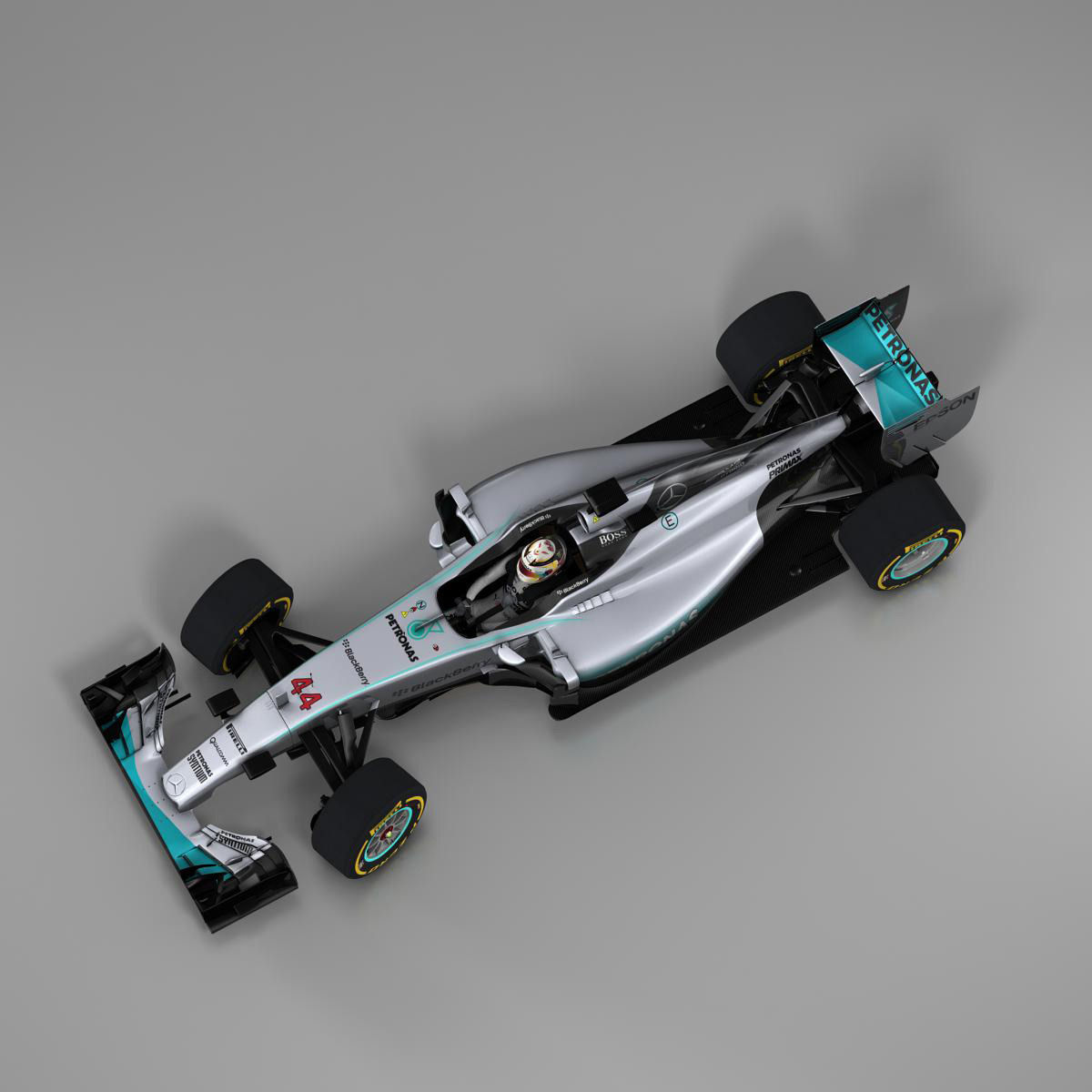 3D model Mercedes W06 Hybrid VR / AR / low-poly | CGTrader