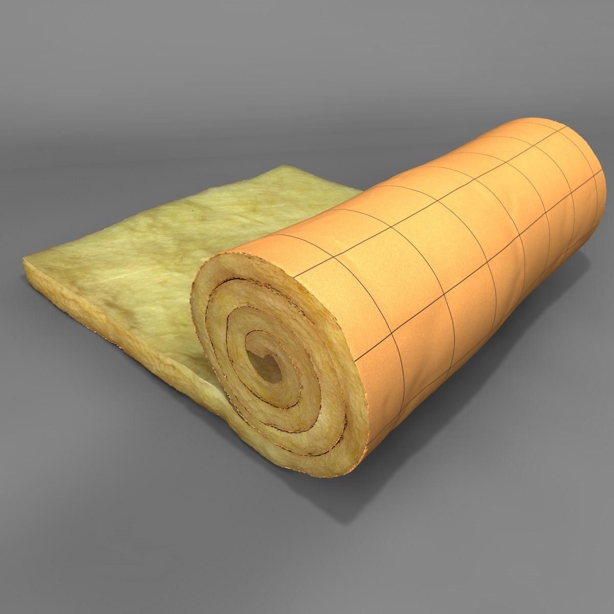Insulation 3D Model OBJ 3DS FBX C4D | CGTrader.com