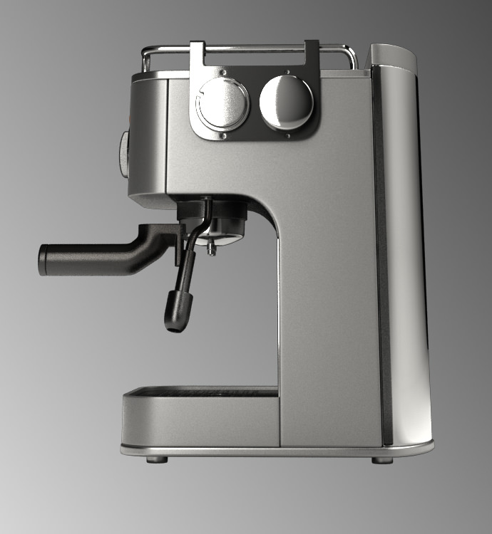 Duality Espressivo Coffee Machine 3D model | CGTrader