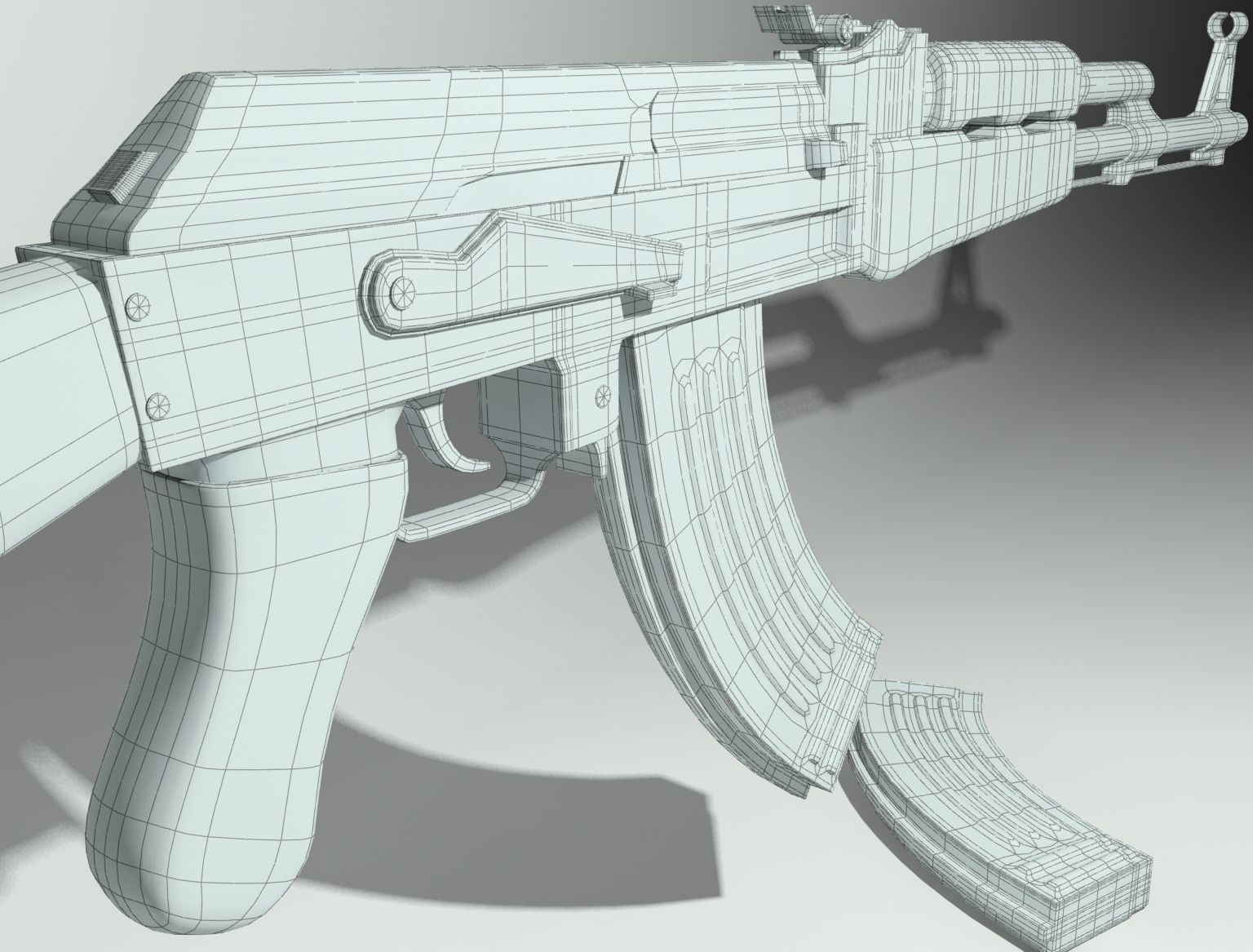 Ak-47 3D model | CGTrader