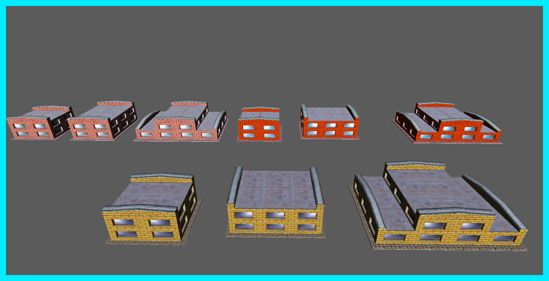 3D model Small Bank Building VR / AR / low-poly | CGTrader