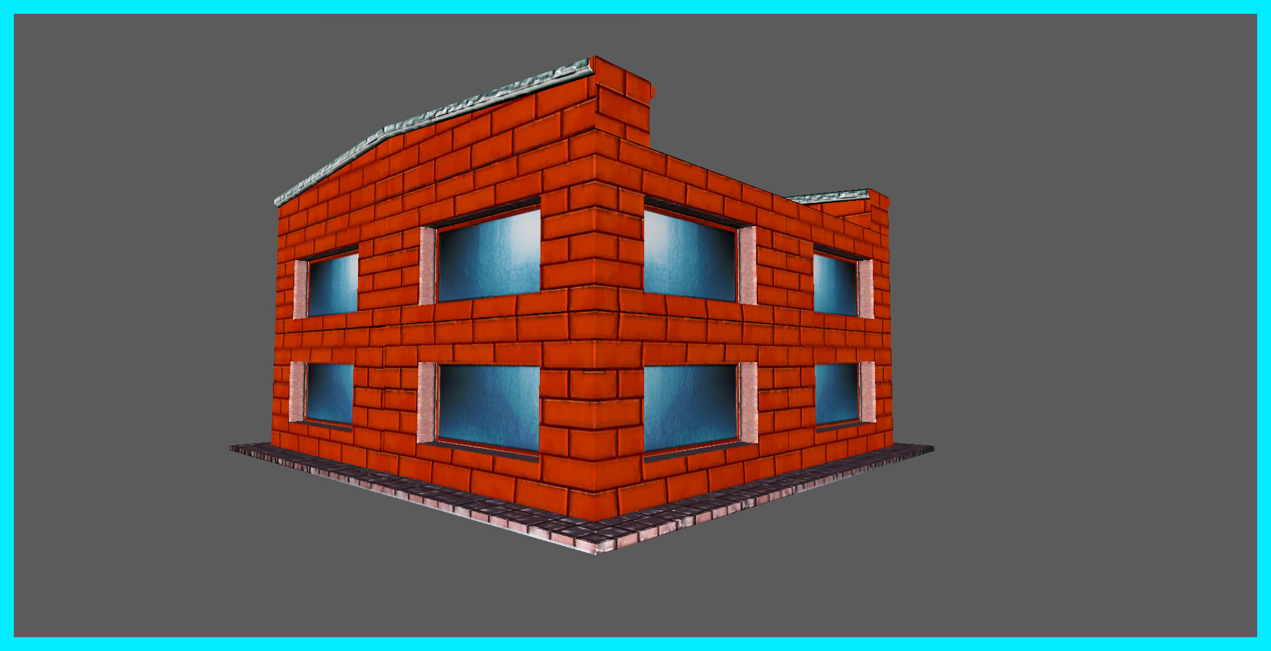 3D model Small Bank Building VR / AR / low-poly | CGTrader