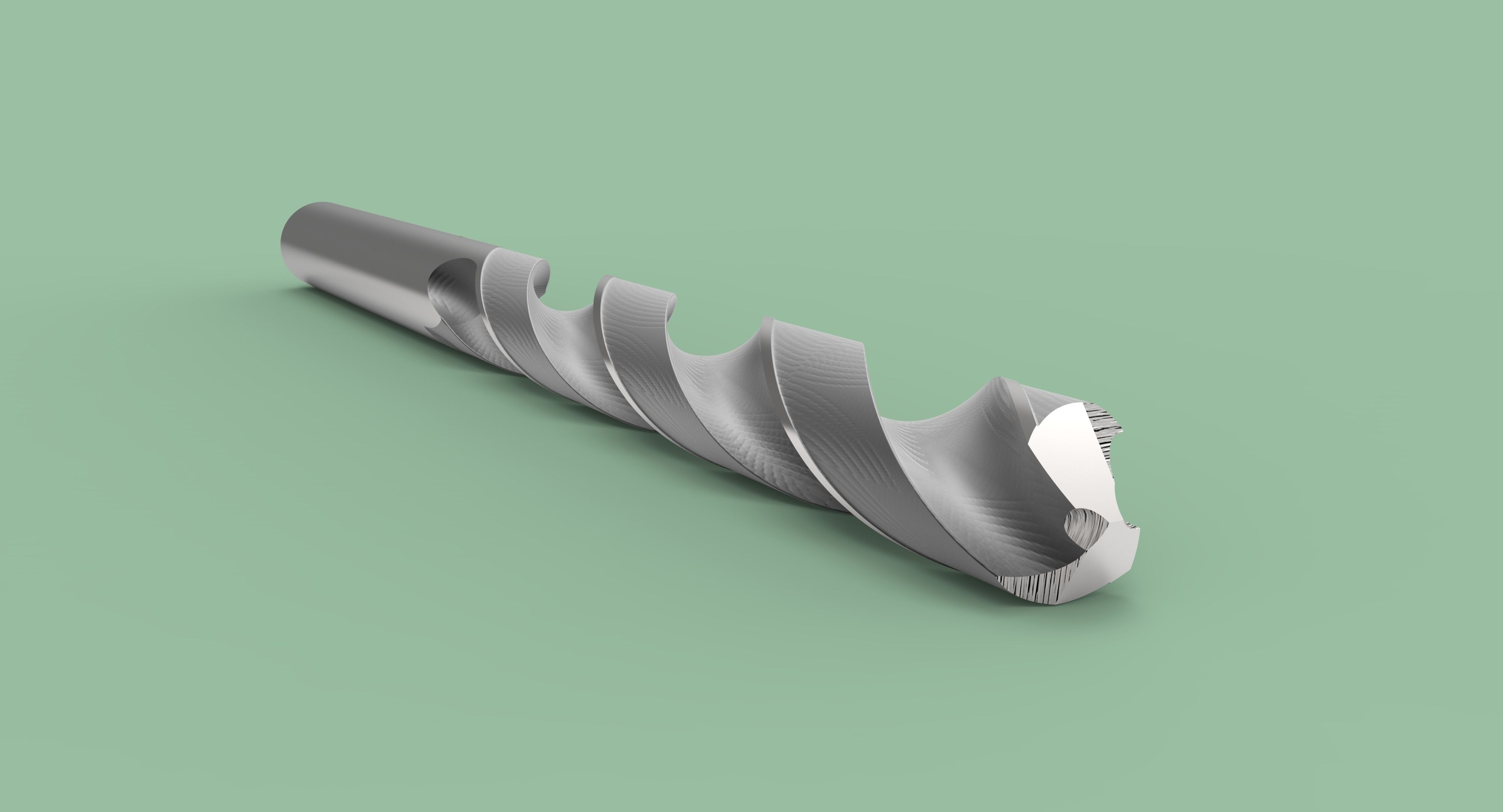 Drill bit 3D model | CGTrader