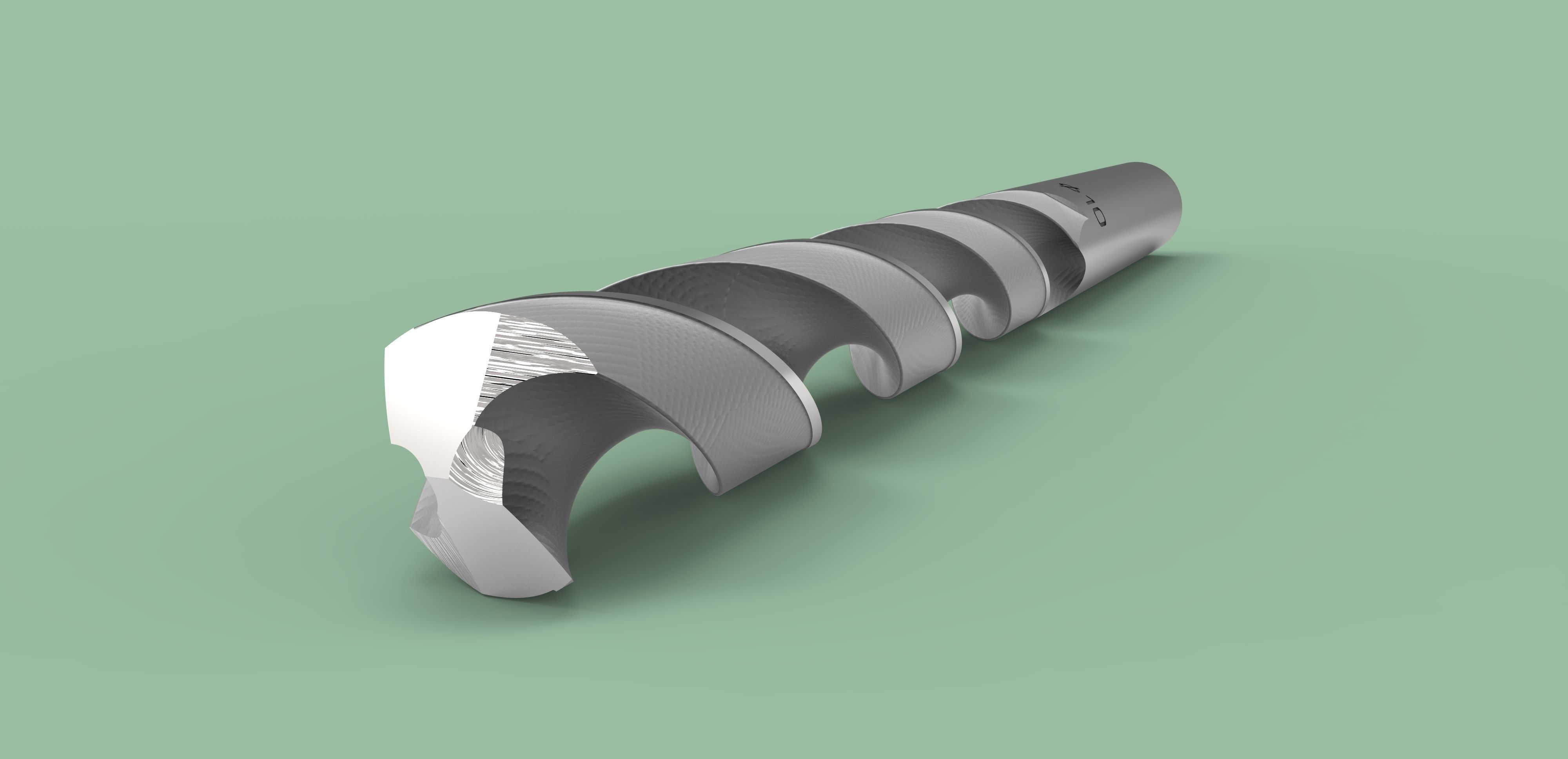 Drill bit 3D model | CGTrader