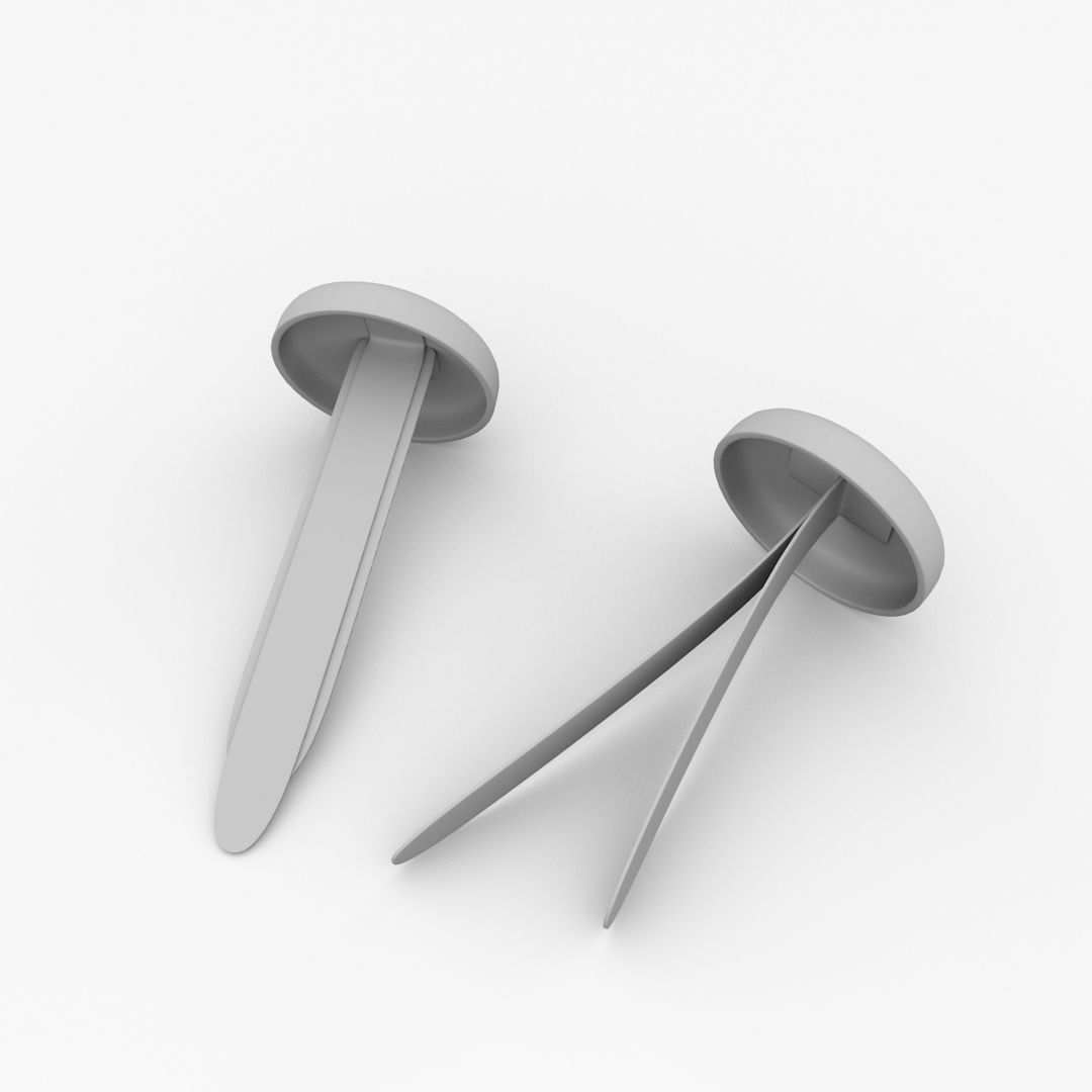 Brass Fastener 3D model | CGTrader