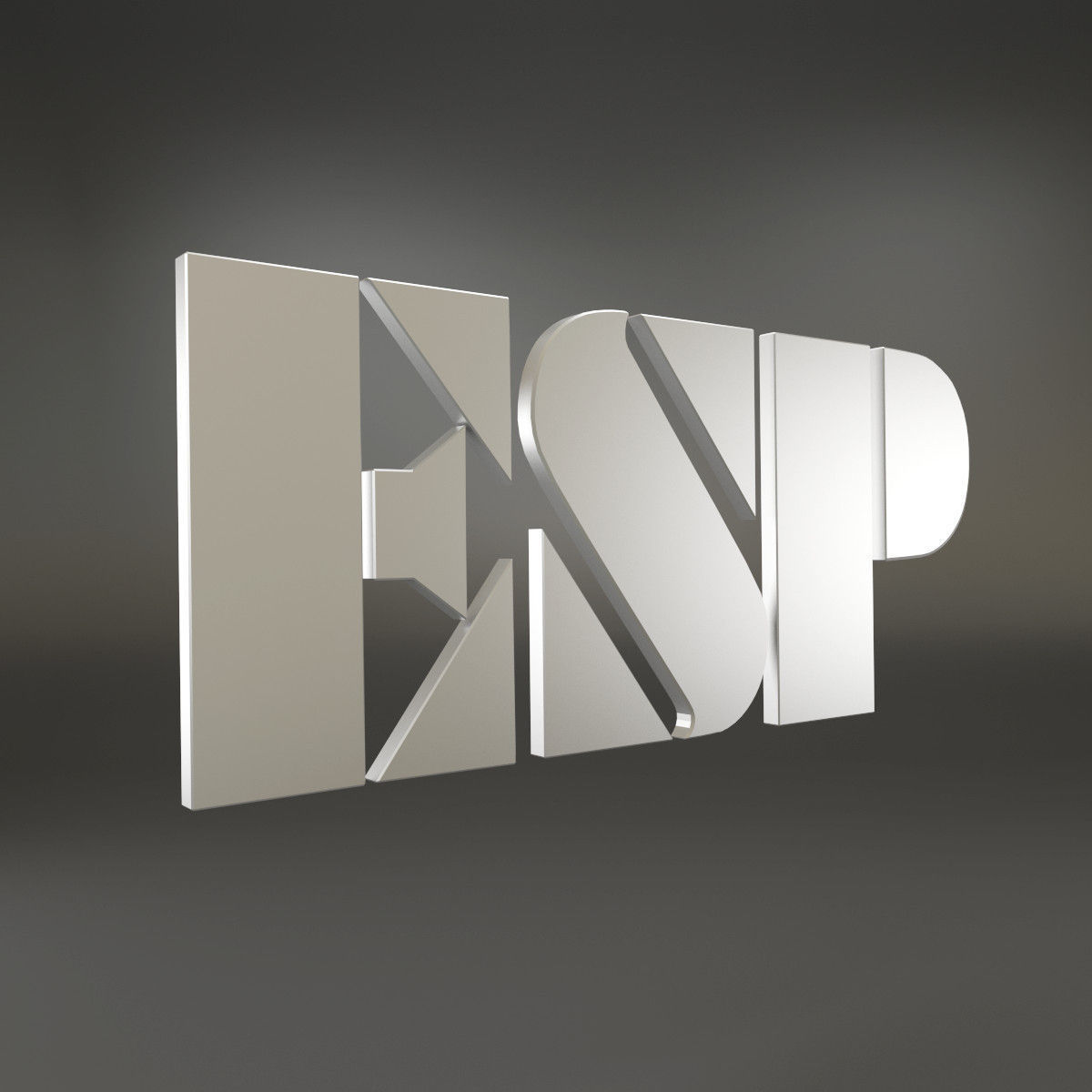 3D model ESP Logo VR / AR / low-poly | CGTrader