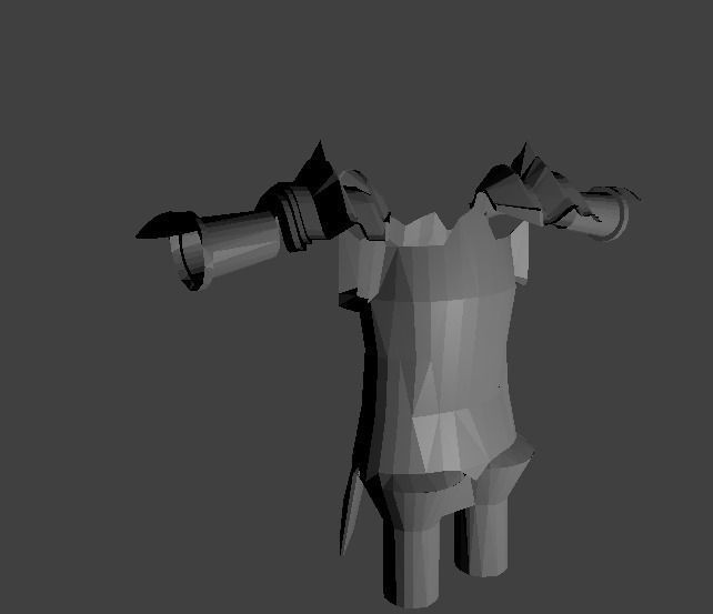 low-poly Plate Armour free VR / AR / low-poly 3D model | CGTrader