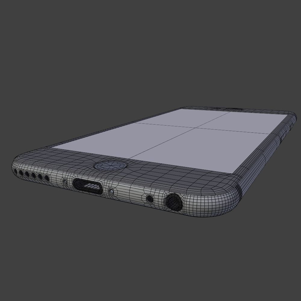 3D model Apple iPhone 6 XL Smartphone VR / AR / low-poly | CGTrader