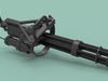 Machine gun M134 3D model | CGTrader