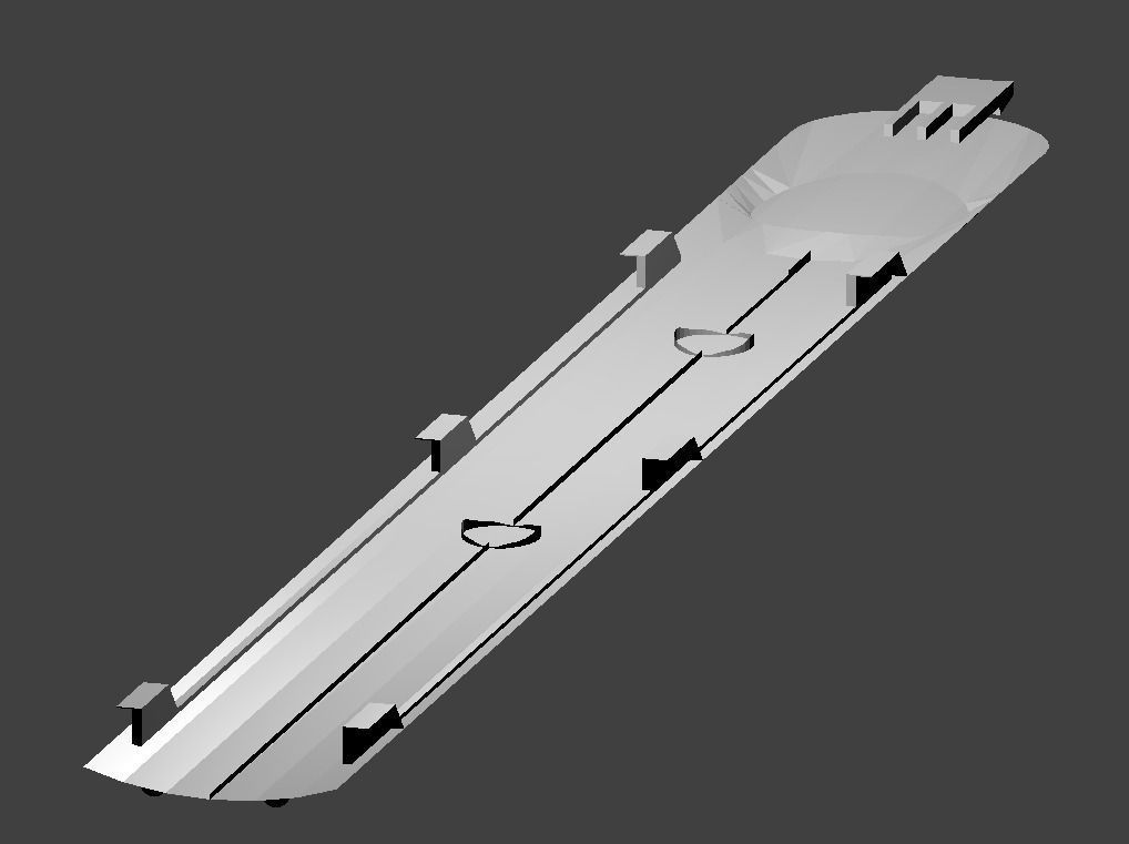 TV remote battery cover free 3D model | CGTrader