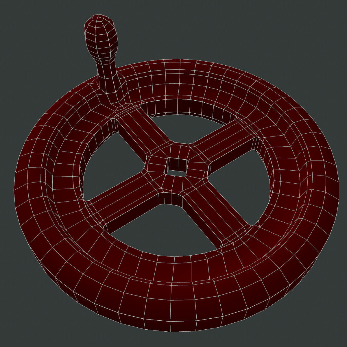 3D model Crank Wheel VR / AR / low-poly | CGTrader