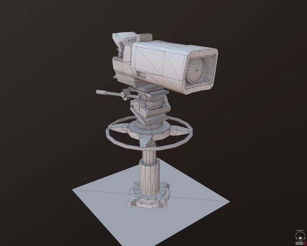 3D model Studio Camera VR / AR / low-poly FBX TGA | CGTrader.com