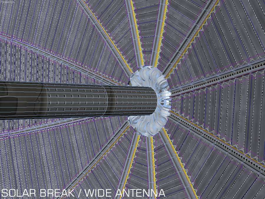 Circum Lunar Accelerator Rail 3D model animated rigged | CGTrader