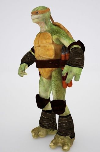 3D Tmnt Model | Download MAX OBJ FBX 3DS C4D STL files | CGTrader ...