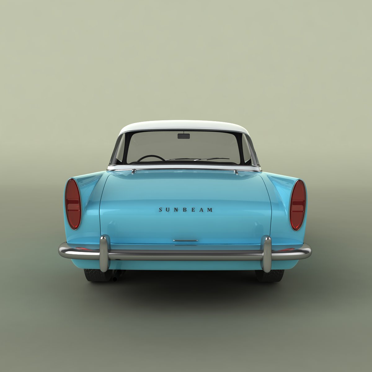 Sunbeam Alpine Series 1 3D model | CGTrader