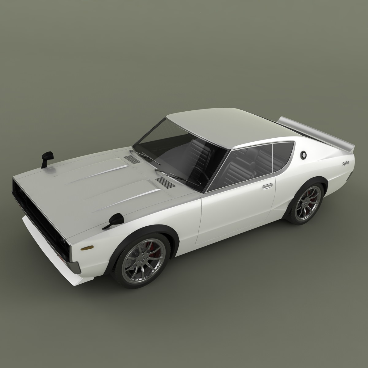 Nissan Skyline GT-R C110 3D model | CGTrader