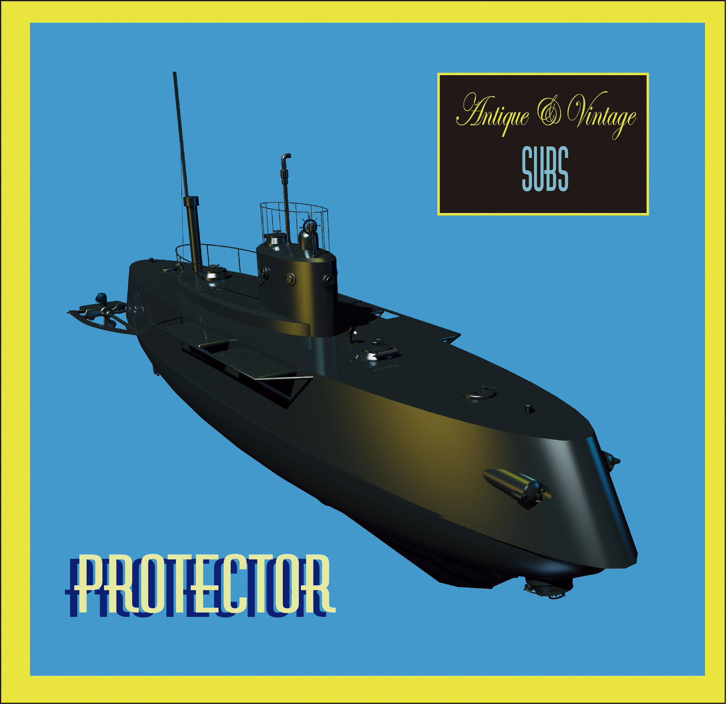Protector 3D model | CGTrader