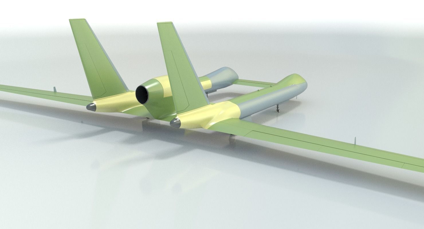 Divine eagle drone 3D model | CGTrader