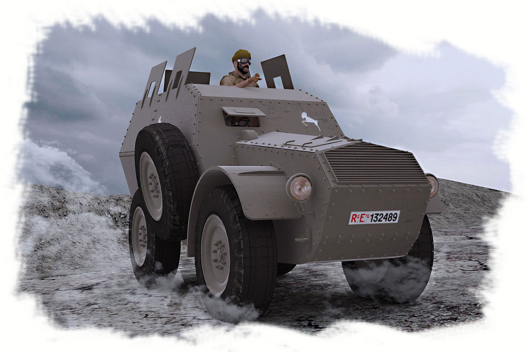 Autoprotetto Fiat Spa AS 37 Balkans 3D model | CGTrader