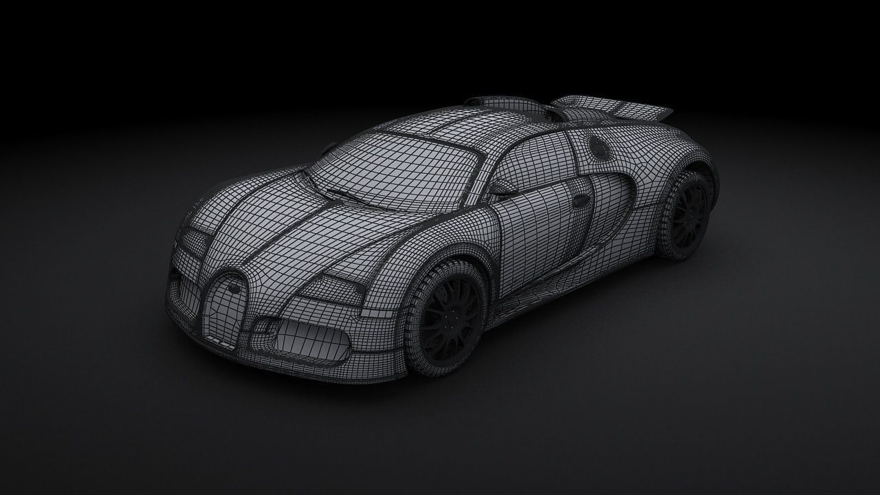 Bugatti Veyron 3D model | CGTrader