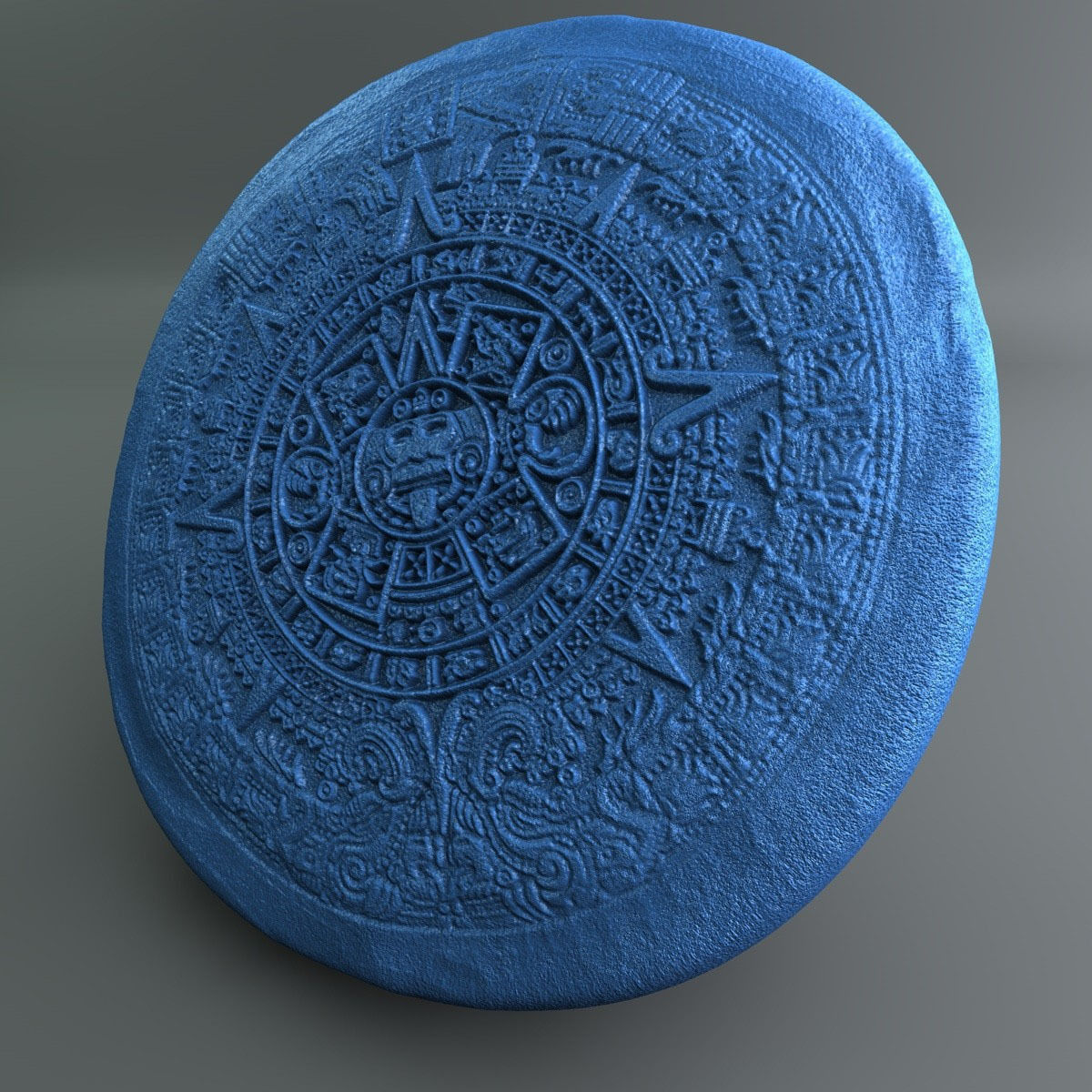 Realistic Aztec Calendar 3D model | CGTrader