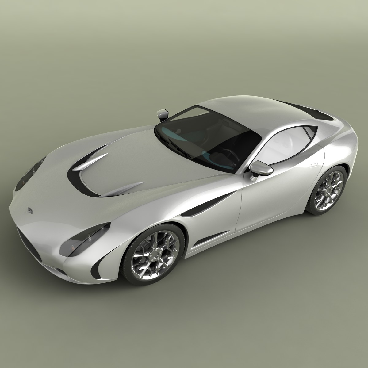 Zagato Perana Z-One 3D model | CGTrader