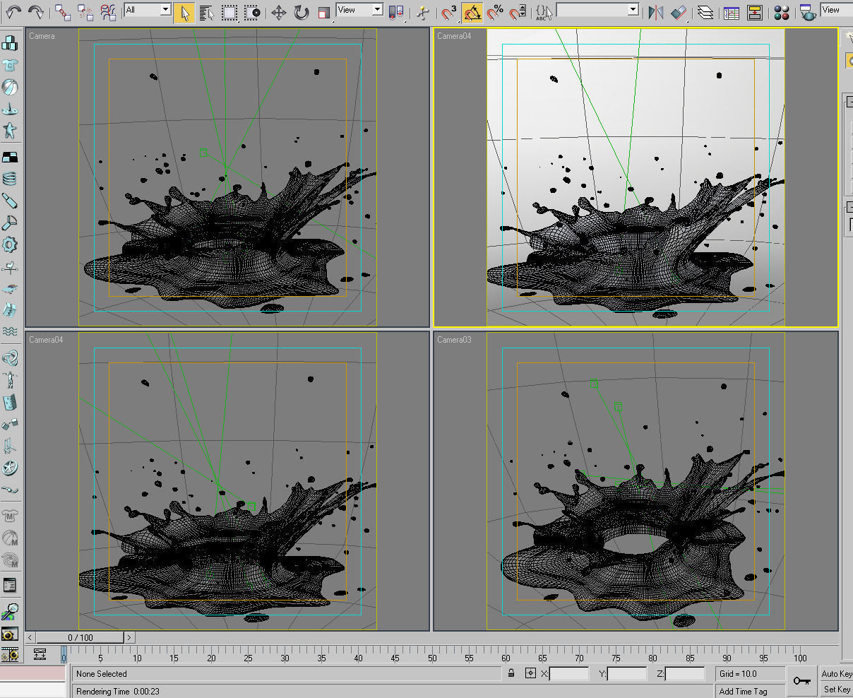 Splash 14 water 3D model | CGTrader