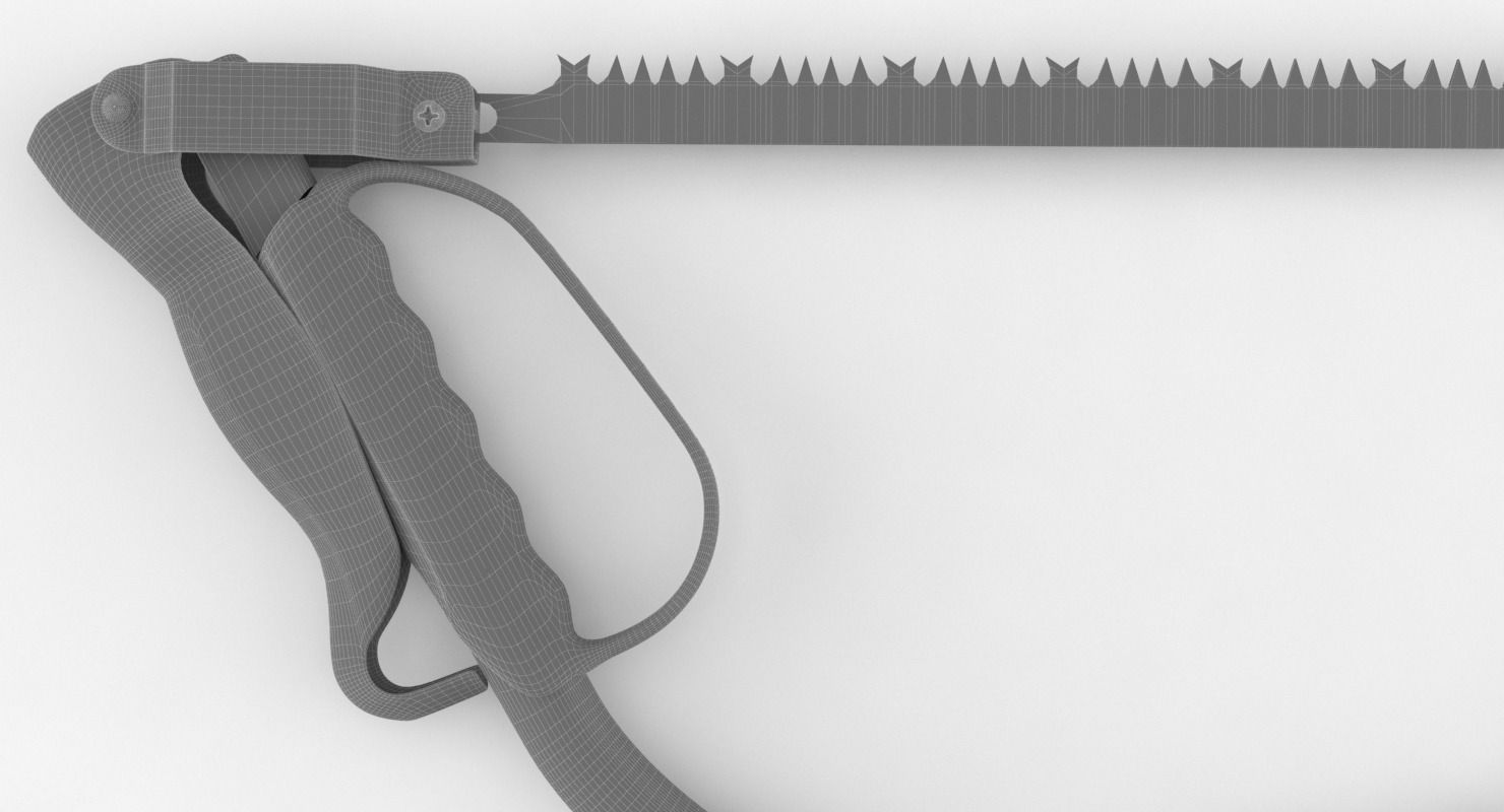 Hand Saw 3D model | CGTrader