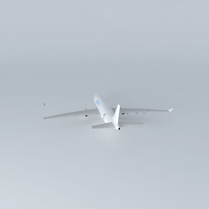 Airbus A330-200F Template free 3D model | CGTrader