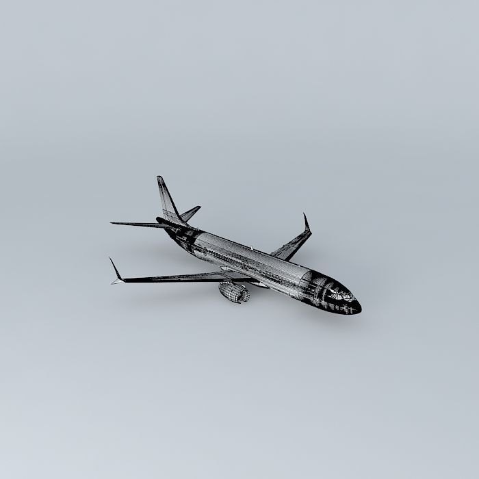 Template - Boeing 737 MAX 9 free 3D model | CGTrader