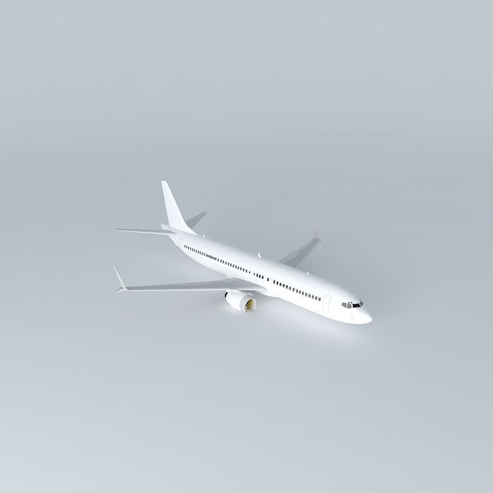 Template - Boeing 737 MAX 9 free 3D model | CGTrader