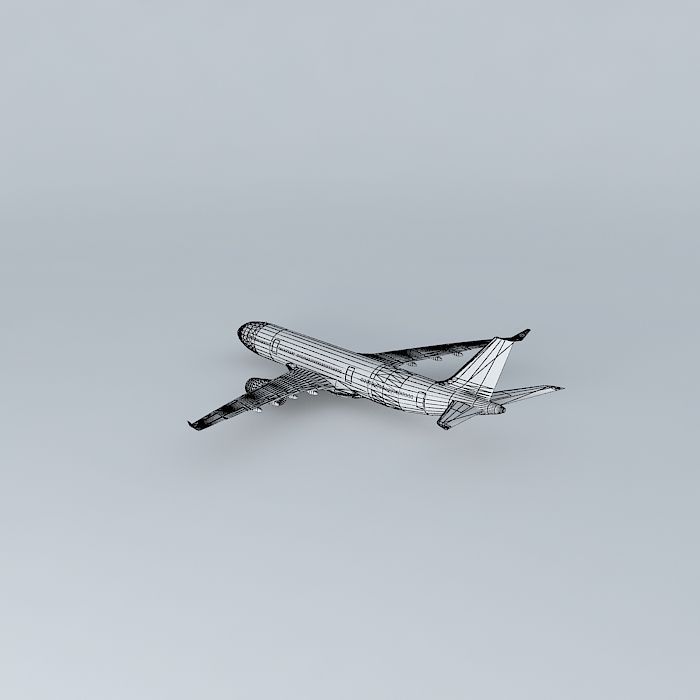 Airbus A330-200 Template free 3D model | CGTrader