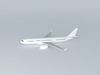 Airbus A330-200 Template free 3D model | CGTrader