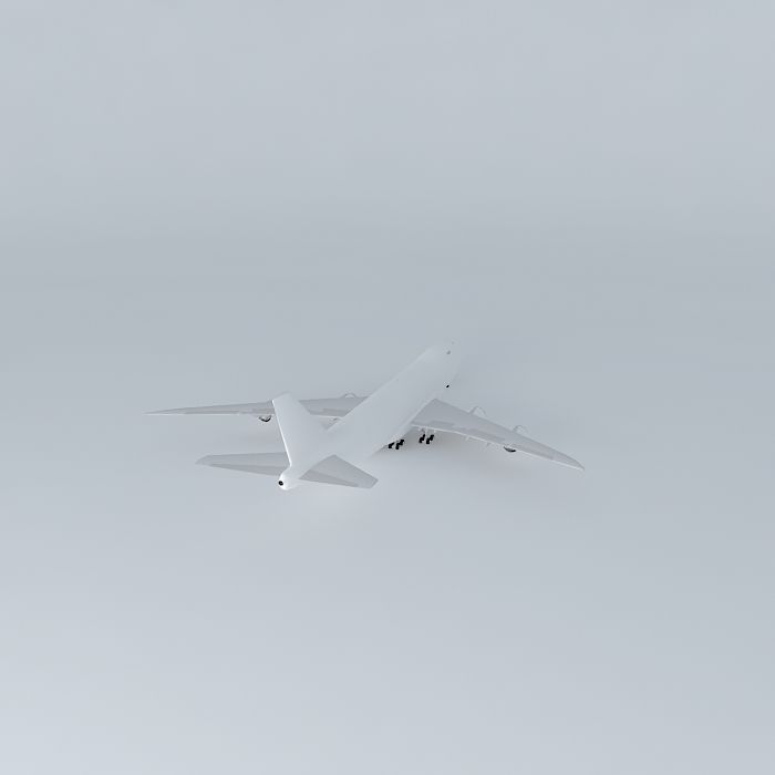 Template Boeing 747 8F free 3D model | CGTrader