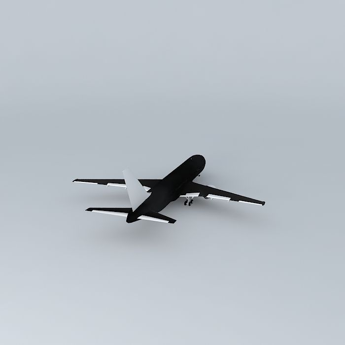 Template - Boeing 767-300ER free 3D model | CGTrader