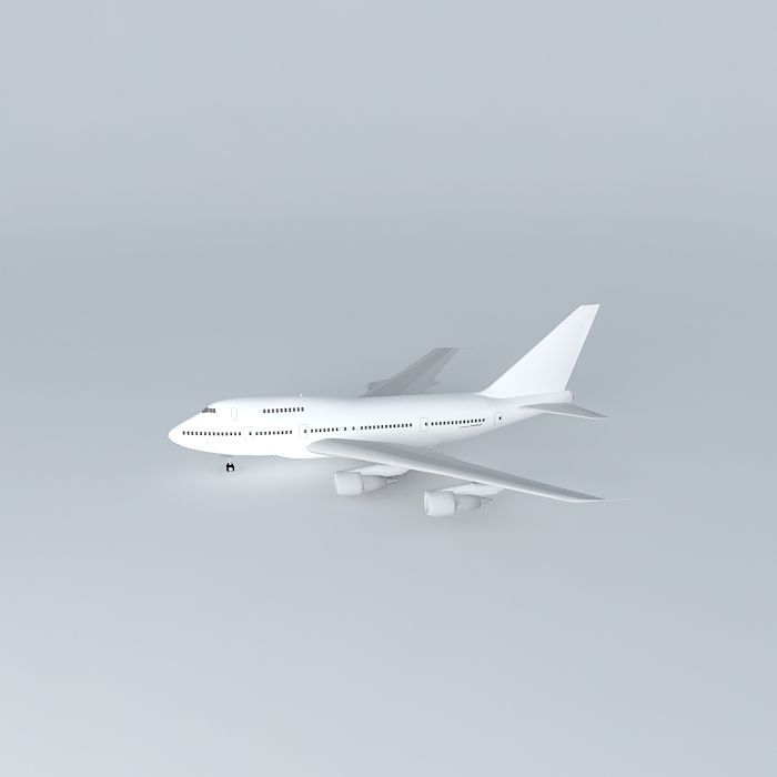 Template Boeing 747SP PW; Superfix4 free 3D model | CGTrader