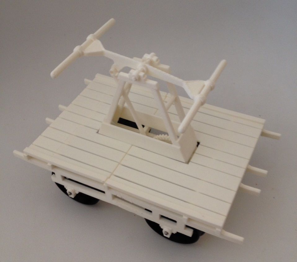 Hand Car Pump Trolley 3D model 3D printable | CGTrader