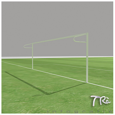 FOOTBALL FIELD 3D Model MAX | CGTrader.com