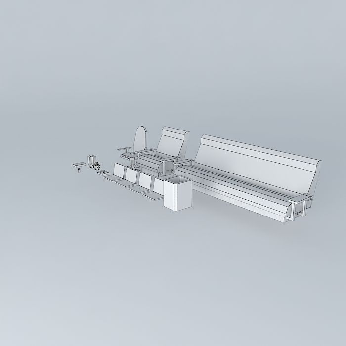 Office prefabs free 3D model | CGTrader