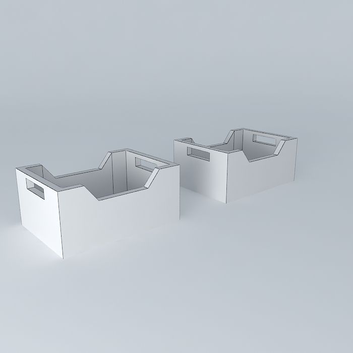 boxes PVH free 3D model | CGTrader