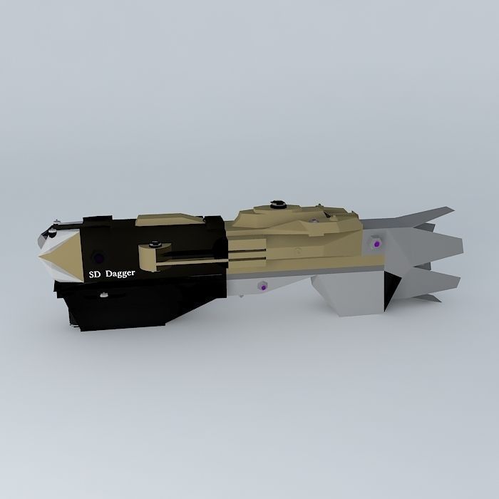 SD Dagger Destroyer class free 3D model | CGTrader
