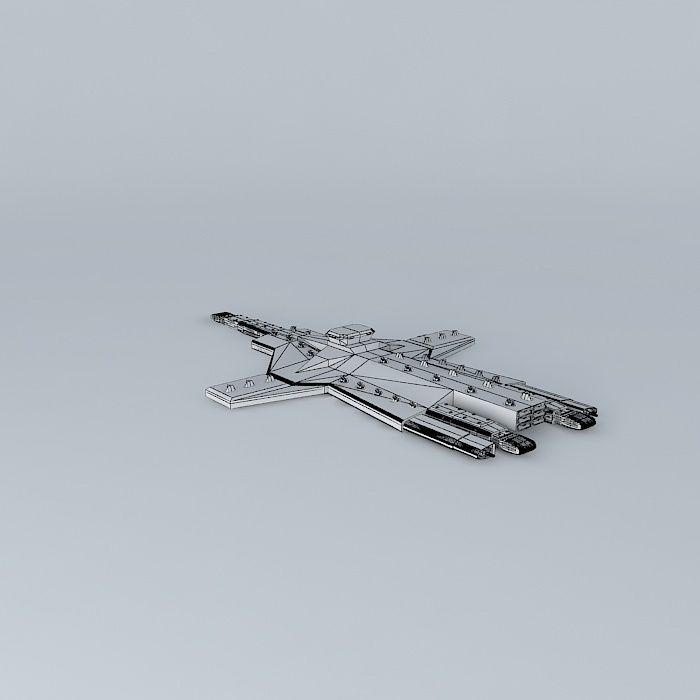 IGN Sara Fortress class free 3D model | CGTrader